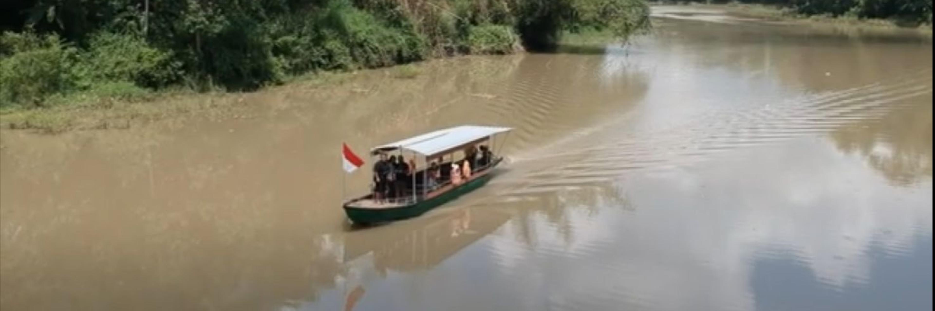Brantas River boat trip | River Cities Network (RCN)